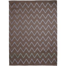 Geschirrtuch stuco "Fresh - Jacquard", braun, B:50cm L:70cm, 50% Baumwolle, 50% Leinen, Geschirrt&uuml;cher, Geschirrtuch