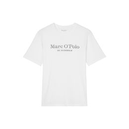 Marc O'Polo T-Shirt MARC O'POLO "T-Shirt Big-Logo 1er Pack", Damen, Gr. S, wei&szlig;, Obermaterial: 100% Baumwolle CO., Shirts T-Shirt