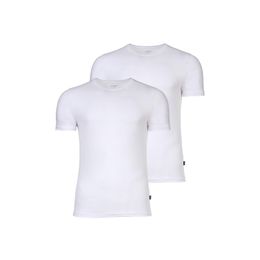 JOOP! T-Shirt JOOP "T-Shirt Everyday 2er Pack", Herren, Gr. S, wei&szlig;, Obermaterial: 95% Baumwolle CO. 5% Elasthan EL., Shirts T-Shirt