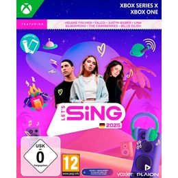 Ravenscourt Spielesoftware "Let's Sing 2025 German Version", transparent (ohne farbbezeichnung), Xbox One, Spielesoftware, Spielesoftware