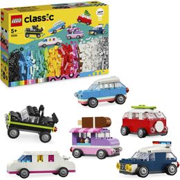 Konstruktionsspielsteine Lego "Kreative Fahrzeuge (11036), Lego Classic", bunt, Spielbausteine, Kinder, Kunststoff, Konstruktionsspielsteine, Made in Europe