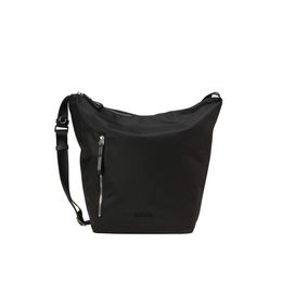 Hobo "ELMA", Damen, Gr. B/H/T: 44cm x 37cm x 12cm, schwarz, Polyamid, MARC O'POLO ACCESSORIES, unifarben, Taschen Hobo, Beuteltasche, Umh&auml;ngetasche, Damen-Schultertasche, Henkeltasche