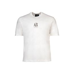 T-Shirt Armani Exchange "T-Shirt 1er Pack", Herren, Gr. XL, wei&szlig;, Obermaterial: 100% Baumwolle CO., Shirts T-Shirt