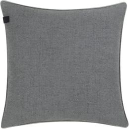 Sch&ouml;ner Wohnen Kollektion Dekokissen "Soft", grau (grau, unifarben), B:45cm L:45cm, Baumwolle, Polyester, SCH&Ouml;NER WOHNEN-KOLLEKTION, Dekokissen_Sitzkissen_Kissenh&uuml;llen, Dekokissen, 45x45 cm