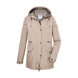 G.I.G.A. by Killtec Funktionsjacke "GS 68 WMN JCKT", Damen, Gr. 46, beige (hellbeige), Obermaterial: 100% Polyester;Futter: 100% Polyester, G.I.G.A. DX BY KILLTEC, Jacken Funktionsjacke, Atmungsaktive, winddichte, wasserabweisende Damenjacke