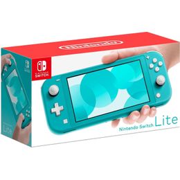 NINTENDO SWITCH Spielekonsole "Lite", blau (t&uuml;rkis), B:20,8cm H:9,11cm T:2,84cm, Spielekonsolen, Spielekonsole
