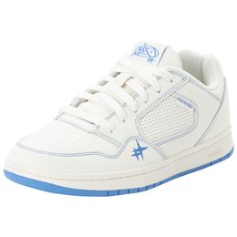 Sneaker K1x "Sweep Gk Prm", Herren, Gr. 44, blau (beige, blau), Leder, Schuhe Sneaker, Basketball inspiriertes Design