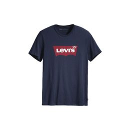 Levi's T-Shirt LEVI'S "T-Shirt Graphic Set-In Neck 1er Pack", Damen, Gr. XL, blau, Obermaterial: 100% Baumwolle CO., Shirts T-Shirt