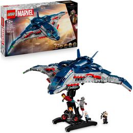 Konstruktionsspielsteine Lego "Avengers: Age of Ultron Quinjet (76325), Lego Super Heroes", bunt, Spielbausteine, Kinder, Kunststoff, Konstruktionsspielsteine, Made in Europe