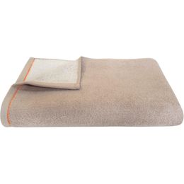 Duschtuch Dyckhoff "Katze", beige (greige), B:70cm L:140cm, Frottier, Frottier, Handt&uuml;cher, Duschtuch