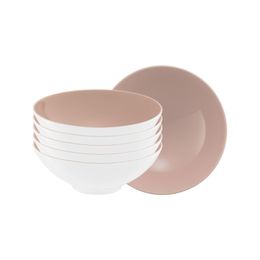 Schale Seltmann Weiden "Dessertschalen Life Fashion &oslash; 14,6 cm 6er Set", rosa (posh rose), L:14,6cm, Sch&uuml;sseln, Schale