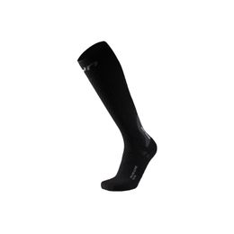 Kurzsocken uyn "Socken Ski One Alpine Merino Socks 1er Pack", Herren, Gr. 39-41, schwarz, Obermaterial: 51% Polyamid PA. 19% Polyacryl PAN. 15% Wolle mw. 11% Polyester PES. 4% Elasthan EL., Socken Kurzsocken