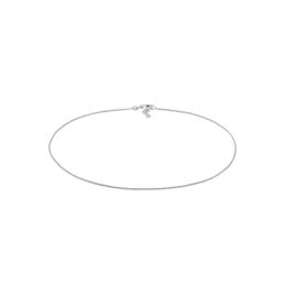 Choker Elli "Halskette Choker Kordelkette Gedreht Fein 925 Silber" Gr. 36, silber, Halsketten, Damen, ohne Stein, Silber 925 (Sterlingsilber), Choker