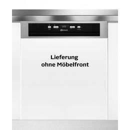 Bauknecht teilintegrierbarer Geschirrsp&uuml;ler "B0B D651A X", Energieeffizienz: B, silber (silberfarben), B:60cm H:82cm T:56cm, Geschirrsp&uuml;ler, ActiveDry - automatisches T&uuml;r&ouml;ffnungssystem, teilintegrierbarer Geschirrsp&uuml;ler