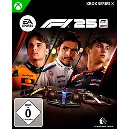 EA Games ELECTRONIC ARTS Spielesoftware "EA Sports F1 25", transparent (ohne farbbezeichnung), Xbox Series X, Spielesoftware, Spielesoftware