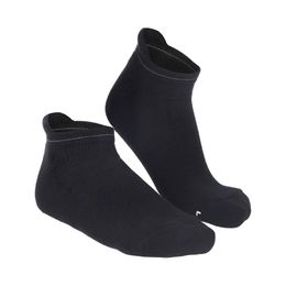 Sneakersocken Kunert "Sneaker Nature Active", Herren, Gr. 43-46, wei&szlig; (wei&szlig; 0010), Obermaterial: 75% Baumwolle CO. 23% Polyamid PA. 2% Elasthan EL., Socken Sneakersocken