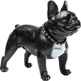 Dekofigur KARE DESIGN "Deko Figur Gangster Dog", schwarz, B:50cm H:40cm T:24cm, Kunststoff, Polyresin, Dekofiguren, Dekofigur