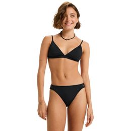 Bikini-Hose Roxy "Beach Classics Bikini", Damen, Gr. S, US-Gr&ouml;&szlig;en, grau (anthrazit), Obermaterial: 85% Microfaser, 15% Elasthan;, Badehosen Bikini-Hose