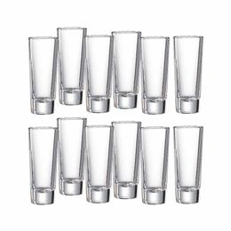 Ritzenhoff & Breker Schnapsglas RITZENHOFF & BREKER "Schnapsgl&auml;ser Skol 65 ml 12er Set transparent", bunt (transparent), 12 tlg., Glas, Trinkgef&auml;&szlig;e, Schnapsglas