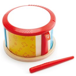 Spielzeug-Musikinstrument HAPE "Doppelseitige Kinder Trommel", bunt, Spielzeug-Musikinstrumente, KinderB:17cm H:11cm T:17cm, Spielzeug-Musikinstrument, B:17cm H:11cm T:17cm