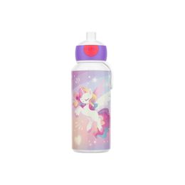 Trinkflasche Mepal "Pop-Up Trinkflasche Campus (2025) 400 ml", bunt (unicorn glow), 400ml, Trinkflaschen, Trinkflasche