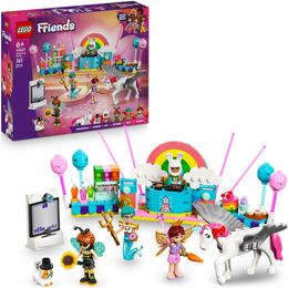 Konstruktionsspielsteine Lego "Kost&uuml;mparty mit Einhorn und Fee (42661), Lego Friends", bunt, Spielbausteine, Kinder, Kunststoff, Konstruktionsspielsteine, Made in Europe