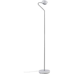 Paulmann LED Stehlampe "Ramos", wei&szlig; (wei&szlig;, chromfarben), 1, &Oslash; 22,6cm H: 141,5cm, 1 Stk., Leuchten, LED Stehlampe