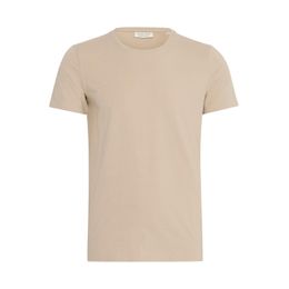 T-Shirt Casual Friday "T-Shirt CFDavid", Damen, Gr. XL, grau (plaza taupe), Obermaterial: 95% Baumwolle CO. 5% Elasthan EL., Shirts T-Shirt