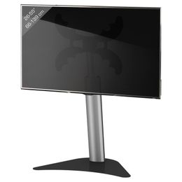Wohnzimmertisch Vcm "Premium TV Standfu&szlig; h&ouml;henverstellbar 48-64 cm Coscal", schwarz, Tische, Wohnzimmertisch