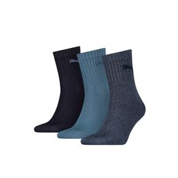 Kurzsocken Puma "Socken 3er Pack", Damen, Gr. 39-42, blau, Obermaterial: 78% Baumwolle CO. 18% Polyester PES. 2% Polyamid PA. 2% Elasthan EL., Socken Kurzsocken