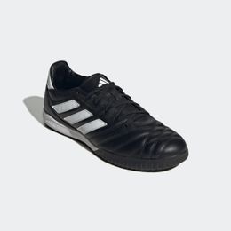 Fu&szlig;ballschuh adidas Performance "COPA GLORO IN", Gr. 39, schwarz-wei&szlig; (core schwarz, cloud wei&szlig;, core schwarz), Leder, Synthetik, Schuhe Fu&szlig;ballschuh, f&uuml;r Halle und Stra&szlig;e