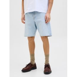 Jack & Jones Relaxshorts JACK & JONES "JJITONY JJORIGINAL SHORTS SBD 210 SN", Herren, Gr. XL, N-Gr, blau denim pack:sbd 532, Web, Obermaterial: 100% Baumwolle, unifarben, relaxed fit kniefrei, Hosen Relaxshorts, im Five-Pocket Style
