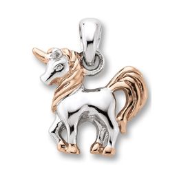 Kettenanh&auml;nger ONE ELEMENT "Einhorn Anh&auml;nger aus 925 Silber", silber, Schmuckanh&auml;nger, Damen, Silber 925 (Sterlingsilber), Kettenanh&auml;nger