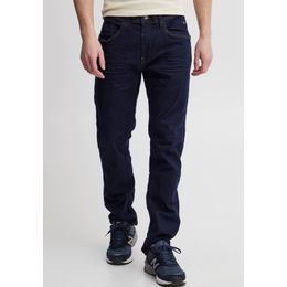 Regular-fit-Jeans Blend "Twister fit Mulitflex", Herren, Gr. 36, L&auml;nge 32, blau (denim unwashed blau), Denim/Jeans, Obermaterial: 92% Baumwolle, 6% Elastomultiester, 2% Elasthan, Abriebeffekte, regular fit lang, Jeans Regular-fit-Jeans, Baumwollmischung, regular fit
