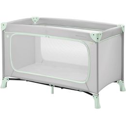 Baby-Reisebett hauck "Dream N Play Plus, Dusty Mint", Baby, Gr. Liegefl&auml;che B/L: 60cm x 120cm, kein H&auml;rtegrad, gr&uuml;n (dusty mint), Babybetten Baby-Reisebett, Vorderausstieg