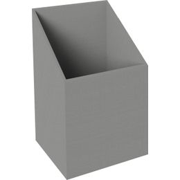 W&auml;schebox wimex "Multiraumkonzept", grau, B:33cm H:55,5cm T:34,5cm, Stoff, W&auml;schesammler, W&auml;schebox, 2-teiliges Set