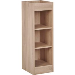 B&uuml;cherregal GAMI, eiche bocage nachbildung, B:30cm H:93cm T:36cm, Holzwerkstoff, Regale, B&uuml;cherregal, praktisch und funktional, um alles zu verstauen.