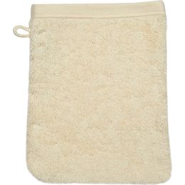Waschhandschuh Ross "Vita", beige (sand), B:16cm L:22cm, Frottier, Handt&uuml;cher, Waschhandschuh