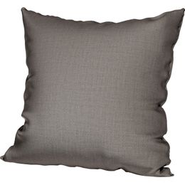 Kissenh&uuml;lle HOMING "St. Moritz" Gr. 2, beige (natur), B:50cm L:50cm, Polyester, Polyester, Kissenbez&uuml;ge, Kissenh&uuml;lle, Pflegeleicht