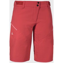 Sch&ouml;ffel Shorts SCH&Ouml;FFEL "Shorts Arosa L", Damen, Gr. 42, Normalgr&ouml;&szlig;en, rot (2003, rot), Oberstoff Rumpf oben: 89% Nylon 11% Elasthan Oberstoff Rumpf unten: 94% Nylon 6% Elasthan, Hosen Shorts