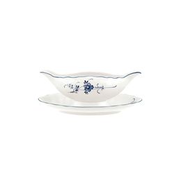 Villeroy & Boch Sauciere VILLEROY & BOCH "Sauciere Vieux Luxembourg 200 ml wei&szlig;-blau", bunt (wei&szlig;, blau), Sch&uuml;sseln, Sauciere