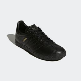 Sneaker adidas originals "GAZELLE", Damen, Gr. 36, schwarz (core schwarz, core schwarz, core schwarz), Leder, Synthetik, Schuhe Sneaker, f&uuml;r Kinder und Jugendliche