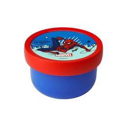 Lunchbox Mepal "Fruchtbox mit Gabel Campus 300 ml", bunt (spiderman), Lebensmittelaufbewahrungsbeh&auml;lter, Lunchbox