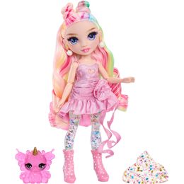 Anziehpuppe RAINBOW HIGH "Rainbow Shimmers with Slime Fashion Doll, Bella (pink)", rosa (pink), Puppen, Kinder, Anziehpuppe