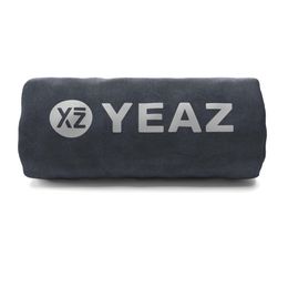 Sporthandtuch YEAZ "Yoga Handtuch SOUL MATE", schwarz, Handt&uuml;cher, 1 Stk., Polyester, Polyester, Obermaterial: 80% Polyester PES. 20% Nylon NY., Sporthandtuch