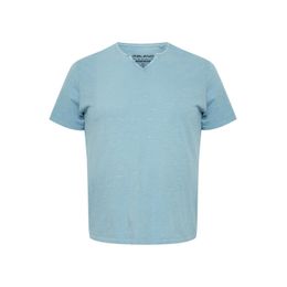 Longtop Blend "T-Shirt BHTee BT", Herren, Gr. 4 XL, blau (dusty blau), Obermaterial: 100% Baumwolle CO., Shirts Longtop