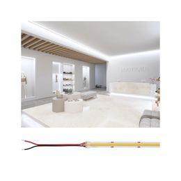 Paulmann LED-Streifen "Pro Strip Silver COB P150 5m 840 IP20 24V DC 65W", wei&szlig;, B:1cm, Lichterketten, LED-Streifen