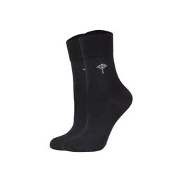 JOOP! Kurzsocken JOOP "Socken Women for your daily glam cotton Socks 1p 2er Pack", Damen, Gr. 35-38, schwarz, Obermaterial: 88% Baumwolle CO. 9% Polyamid PA. 3% Elasthan EL., Socken Kurzsocken