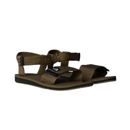 Outdoorsandale The North Face "M SKEENA SANDAL II", Herren, Gr. 40,5, schwarz (caraway seed, tnf schwarz), Textil, Schuhe Outdoorsandale, Trekkingsandale