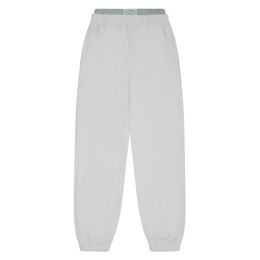 Jogginghose Ellesse, Damen, Gr. 40, N-Gr, wei&szlig; (sanftes wei&szlig;), Obermaterial: 80% Baumwolle, 20% Polyester, Hosen Jogginghose, f&uuml;r sportliche Aktivit&auml;ten und Freizeit, aus Baumwolle und Polyester